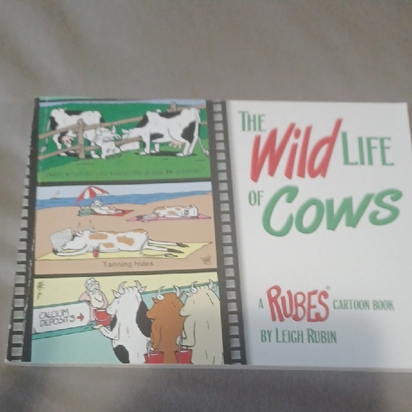 Other | The Wild Life Of Cows Cartoon Book | Poshmark